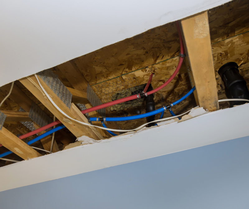 ceiling leak repair - The Leak Team